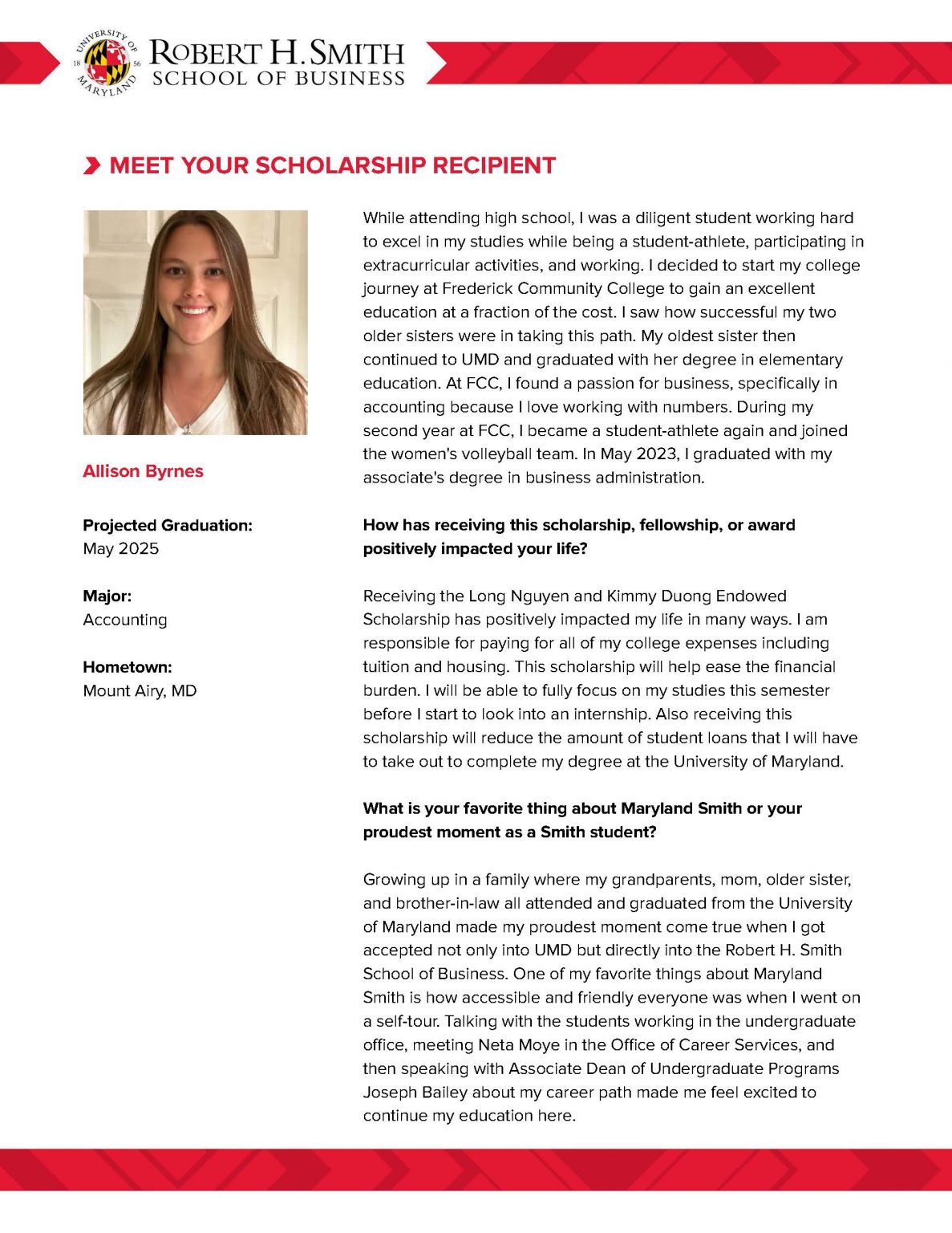 Scholarship Recipient Profiles – Long Nguyen and Kimmy Duong Endowed ...
